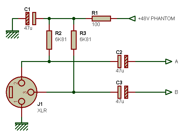 Alimentation Phantom - Bruitages.be